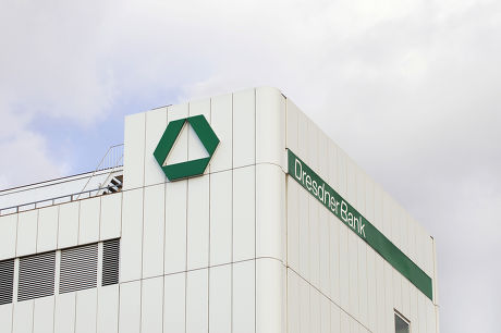 Dresdner Bank Logo Signage On Commercial Editorial Stock Photo - Stock ...