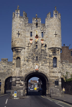 Micklegate Bar Museum York North Yorkshire Editorial Stock Photo ...