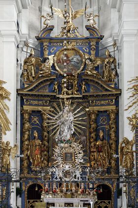 Pilgrimage Church Basilica Maria Plain Baroque Editorial Stock Photo ...