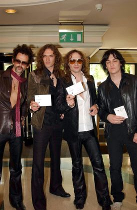 Frankie Poullain Dan Hawkins Justin Hawkins Editorial Stock Photo ...