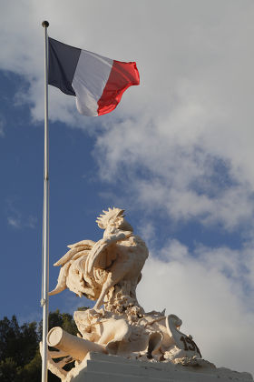 Sculpture Gallic Rooster National Symbol French Editorial Stock Photo ...