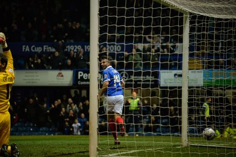 Matt Tubbs Opens Scoring Portsmouth During Editorial Stock Photo ...
