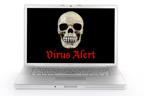 Warning Virus Alert Pc Editorial Stock Photo - Stock Image | Shutterstock