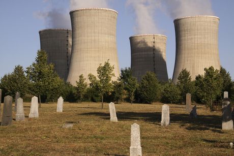 Mochovce Nuclear Power Plant Okres Levice Editorial Stock Photo - Stock ...