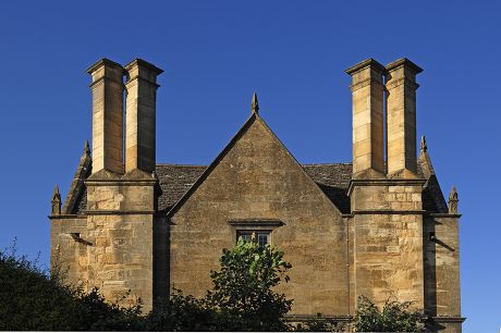 Typical Old House Chimneys Around 1700 Editorial Stock Photo - Stock ...