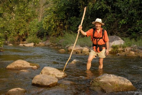 Model Released Trekking Hiker Hiking Stick Editorial Stock Photo ...