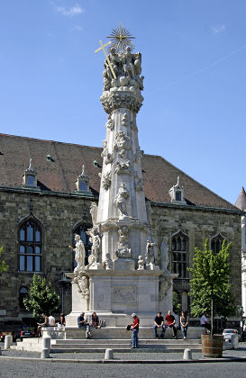 Holy Trinity Column Saints 14 M Editorial Stock Photo - Stock Image ...