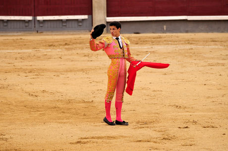 Bullfighter Matador Scarlet Cape Muleta Sword Editorial Stock Photo ...
