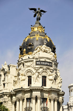 Metropolis Building 1910 Edificio On Gran Editorial Stock Photo - Stock ...