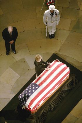 Ronald Reagan Lying State Rotunda Capitol Editorial Stock Photo - Stock ...