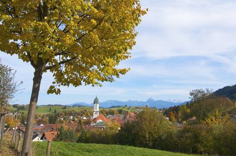 Nesselwang Allgaeu Bavaria Germany Europe Editorial Stock Photo - Stock ...