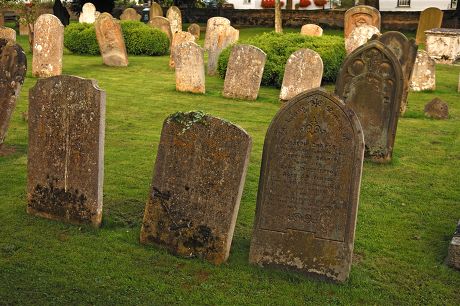 Old Headstones Cemetery Church Lane Hemingford Editorial Stock Photo ...