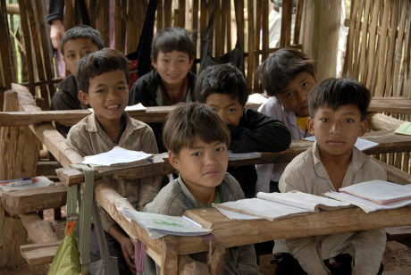 Poverty Education School Simple Village School Editorial Stock Photo ...