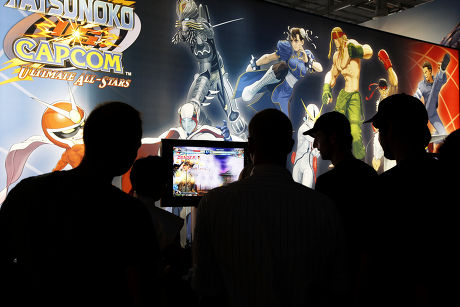 Tatsunoko Vs Capcom Japanese Computer Action Editorial Stock Photo ...