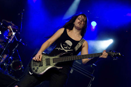 Trish Doan Bassist Canadian Female Metal Editorial Stock Photo - Stock ...