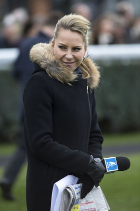 Chanel 4 Racing Presenter Emma Spencer Editorial Stock Photo - Stock ...