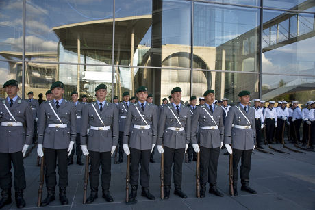 Guard Bundeswehr German Army Exercises Ceremonial Editorial Stock Photo ...