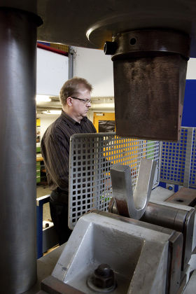 Model Released Welding Engineer Universal Testing Editorial Stock Photo ...