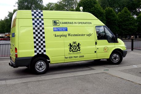 Metropoltan Police Mobile Surveillance Camera Van Editorial Stock Photo ...