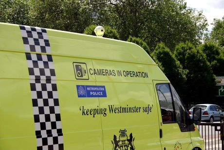 Metropoltan Police Mobile Surveillance Camera Van Editorial Stock Photo ...