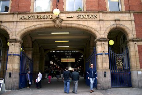 Marylebone Station Entrance London Britain Editorial Stock Photo ...
