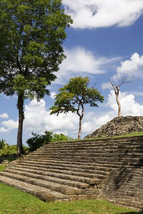 Lubaantun Mayan Ruins Buildings Without Cement Editorial Stock Photo ...