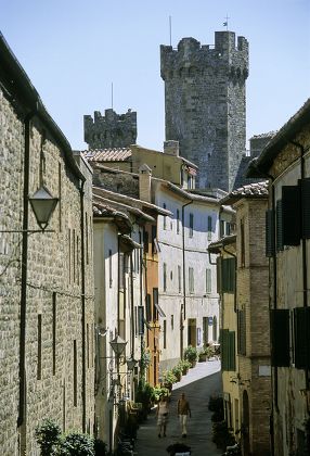 Alley Leading Fortezza Castle Via Ricasoli Editorial Stock Photo ...