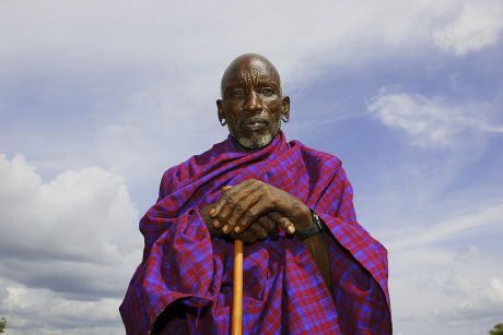 Tribal Elder Masai Masai Steppe North Editorial Stock Photo - Stock ...