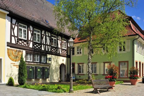 Palais Gebele House Halftimbered Facade Haslach Editorial Stock Photo ...