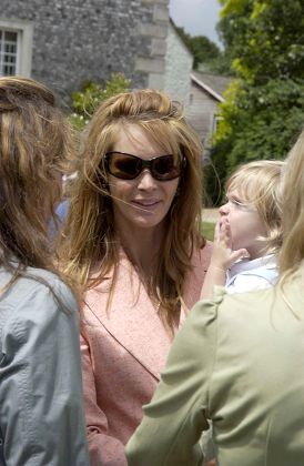 Elle Macpherson Son Aurelius Cy Andre Editorial Stock Photo - Stock ...