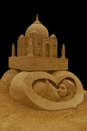 Sand Sculpture By Indian Artist Sudarsan Editorial Stock Photo - Stock ...