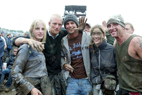 Muddy Festival Goers Editorial Stock Photo - Stock Image | Shutterstock