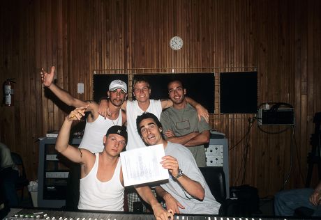 Backstreet Boys Album Recording Compass Point Editorial Stock Photo ...