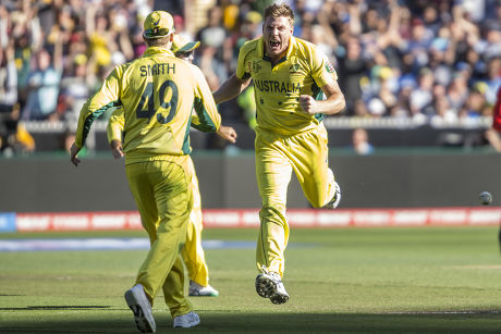 James Faulkner Celebrates After Getting Wicket Editorial Stock Photo ...