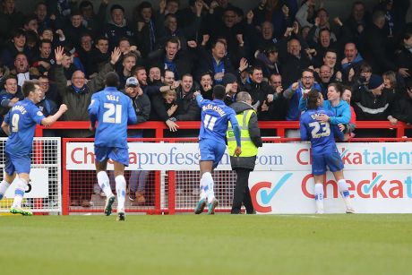 Gillinghams Jermaine Mcglashan 11 Celebrates Fans Editorial Stock Photo ...