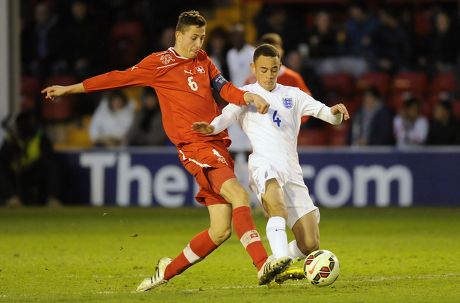 Charly Pickel Switzerland U18 Adam Armstrong Editorial Stock Photo ...