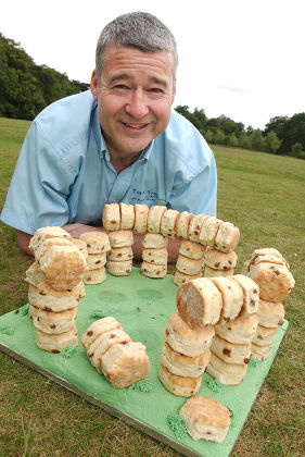 Cake Decorator Terry Tang His Scone Editorial Stock Photo - Stock Image ...
