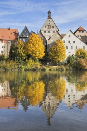 Cityscape Besigheim Neckar Neckar River Autumn Editorial Stock Photo ...