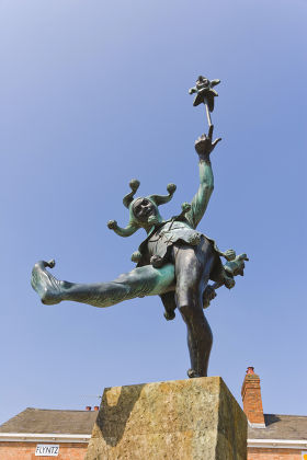 Jester Statue By James Butler Henley Editorial Stock Photo - Stock ...
