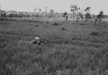 Soldier Laying Down While Displaying Proper Editorial Stock Photo ...