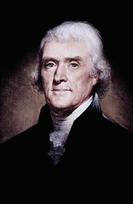 Thomas Jefferson 17431826 Third President United Editorial Stock Photo ...