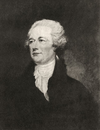 Alexander Hamilton Portrait Painting Editorial Stock Photo - Stock ...