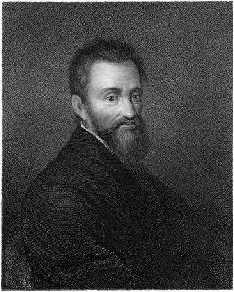 Michael Angelo Buonaroti Michelangelo 14751564 Engraving Editorial ...