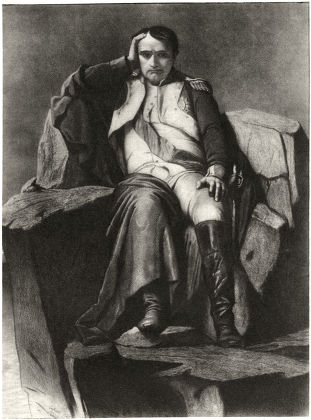 Napoleon St Helena Painting By Paul Editorial Stock Photo - Stock Image ...