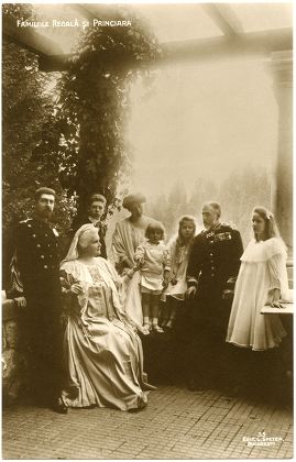 Romanian Royal Family Including King Ferdinand Editorial Stock Photo ...
