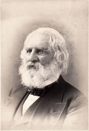 Henry Wadsworth Longfellow 180782 American Poet Editorial Stock Photo ...