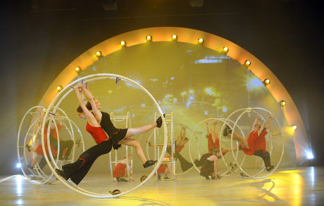 Gymwheel Gyro Wheel Gala Internationales Deutsches Editorial Stock ...