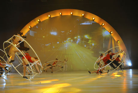Gymwheel Gyro Wheel Gala Internationales Deutsches Editorial Stock ...