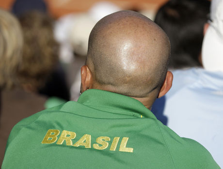 Brazilian Spectator Back Tennis Itf Grand Editorial Stock Photo - Stock ...