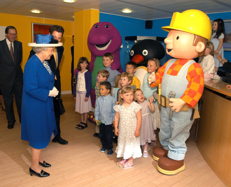 Queen Elizabeth Ii Bob Builder Editorial Stock Photo - Stock Image ...